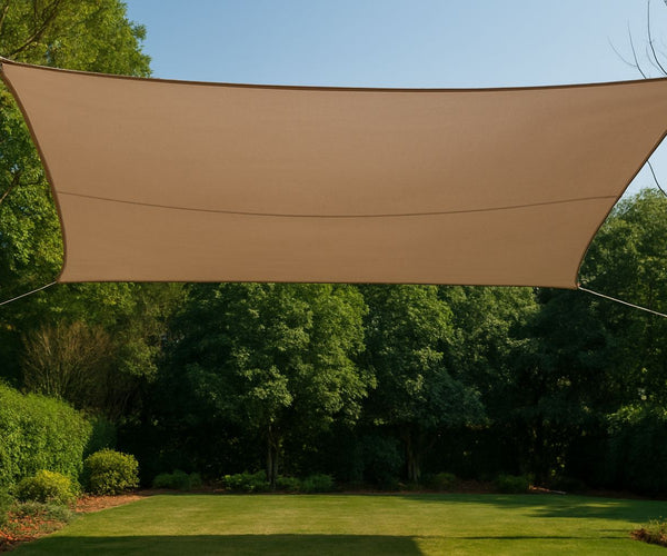 Buy Garden Shade Sails | Durable Polyester Shade Sails for Patio | Doika
